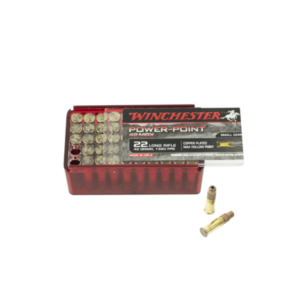 Winchester Powder Point Max 22Lr 42gr HP Copper Plated